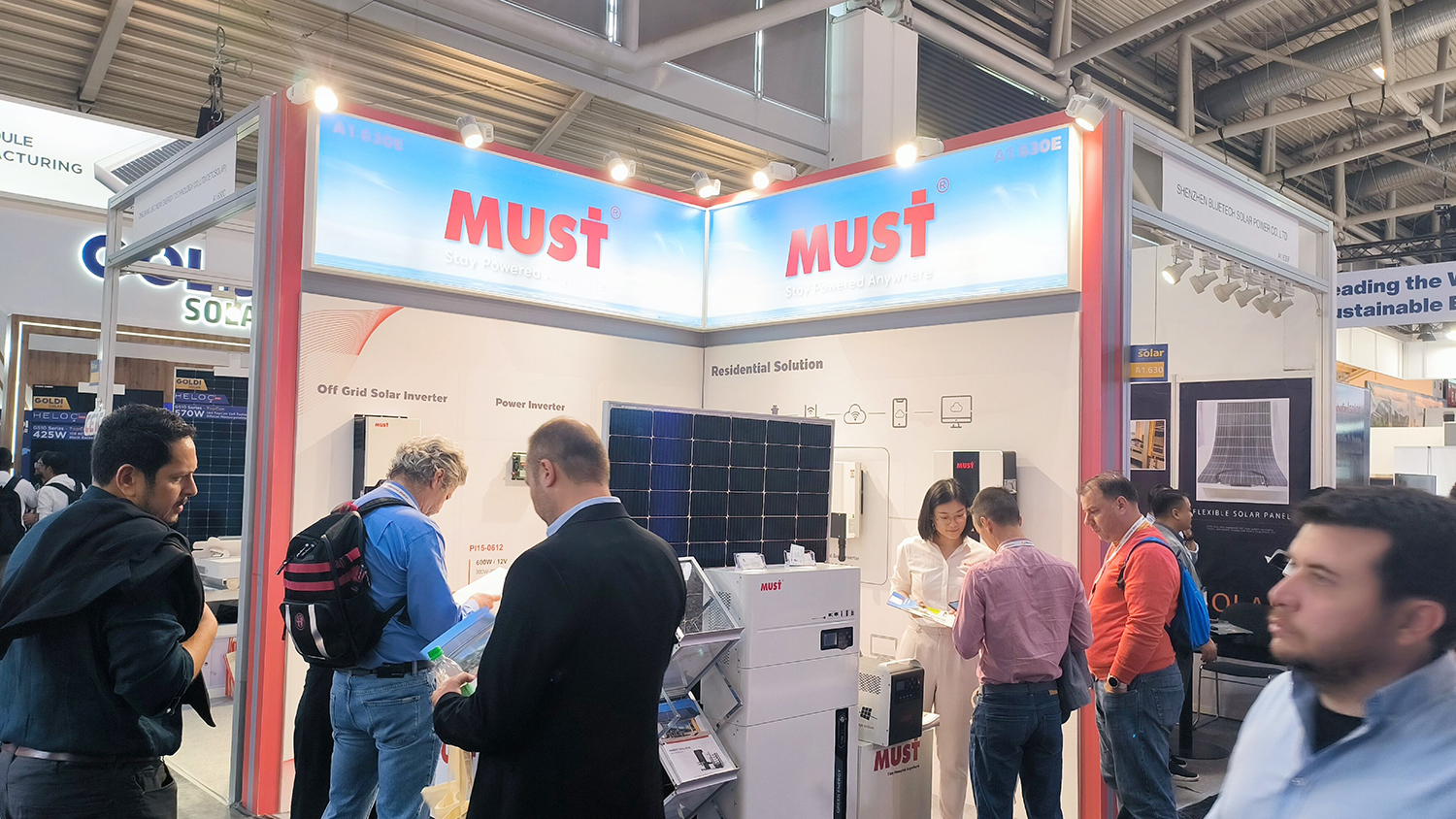 MUST made a strong appearance at the Intersolar Munich with new ...
